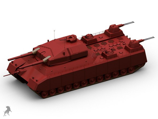 Landkreuzer p 1000 ratte 3D - TurboSquid 1292369