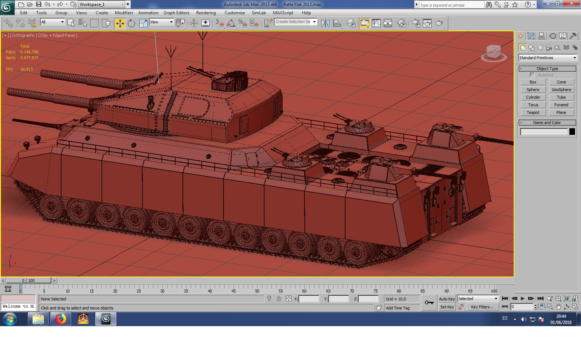 Landkreuzer p 1000 ratte 3D - TurboSquid 1292369