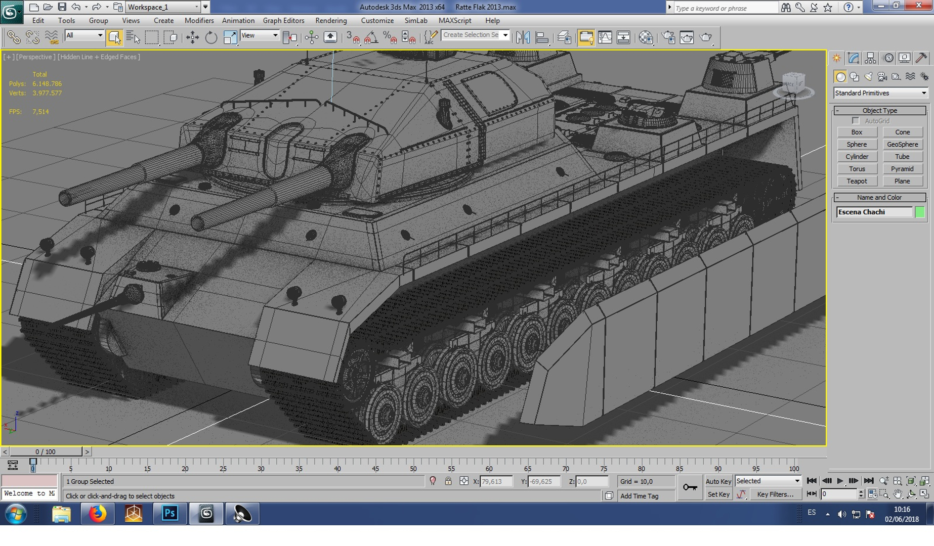 Landkreuzer p 1000 ratte 3D - TurboSquid 1292369