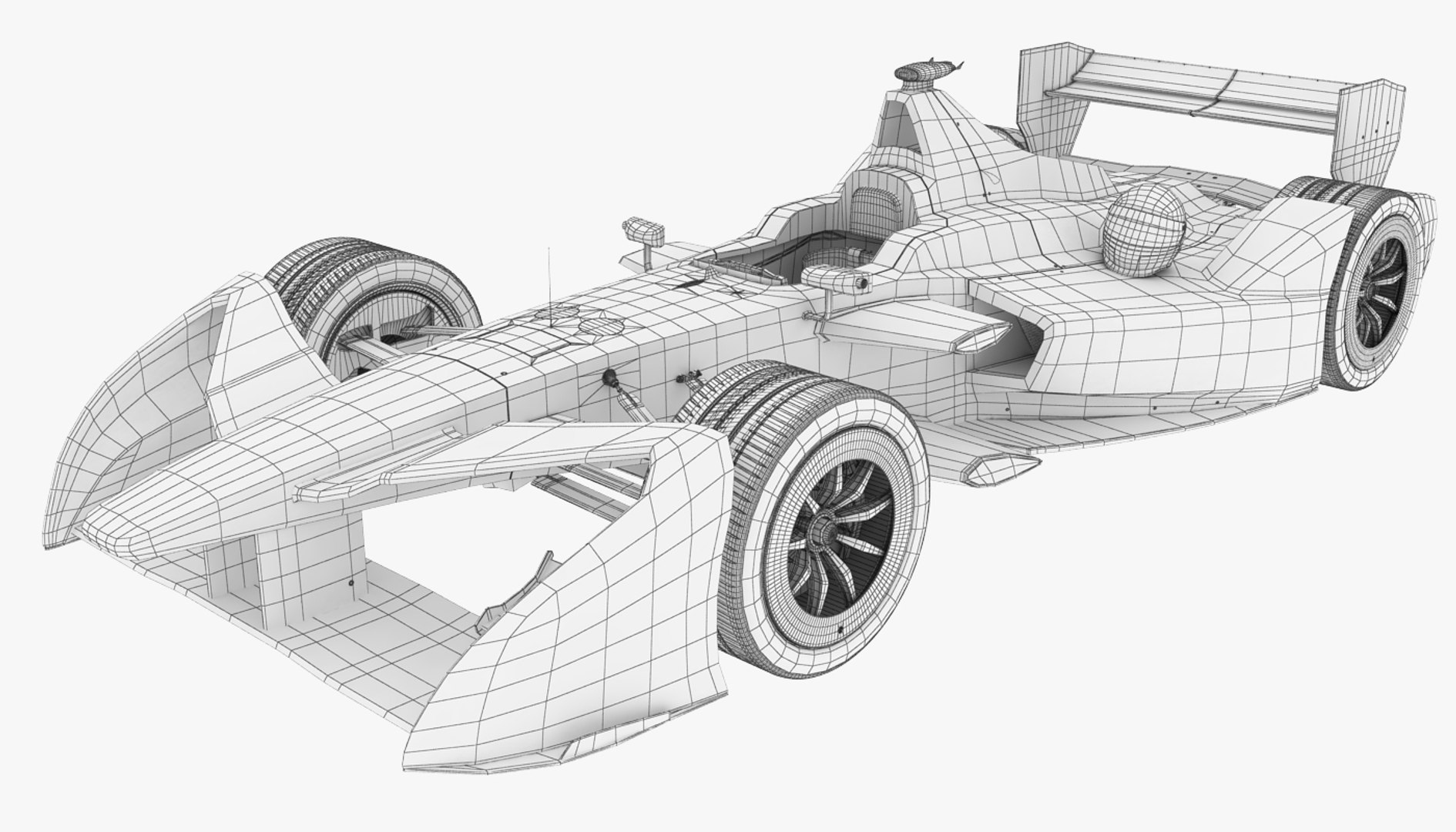 3D model formula e audi sport - TurboSquid 1214949