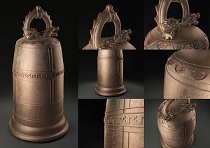 3D Temple Bell Models - Browse & Download Formats - TurboSquid