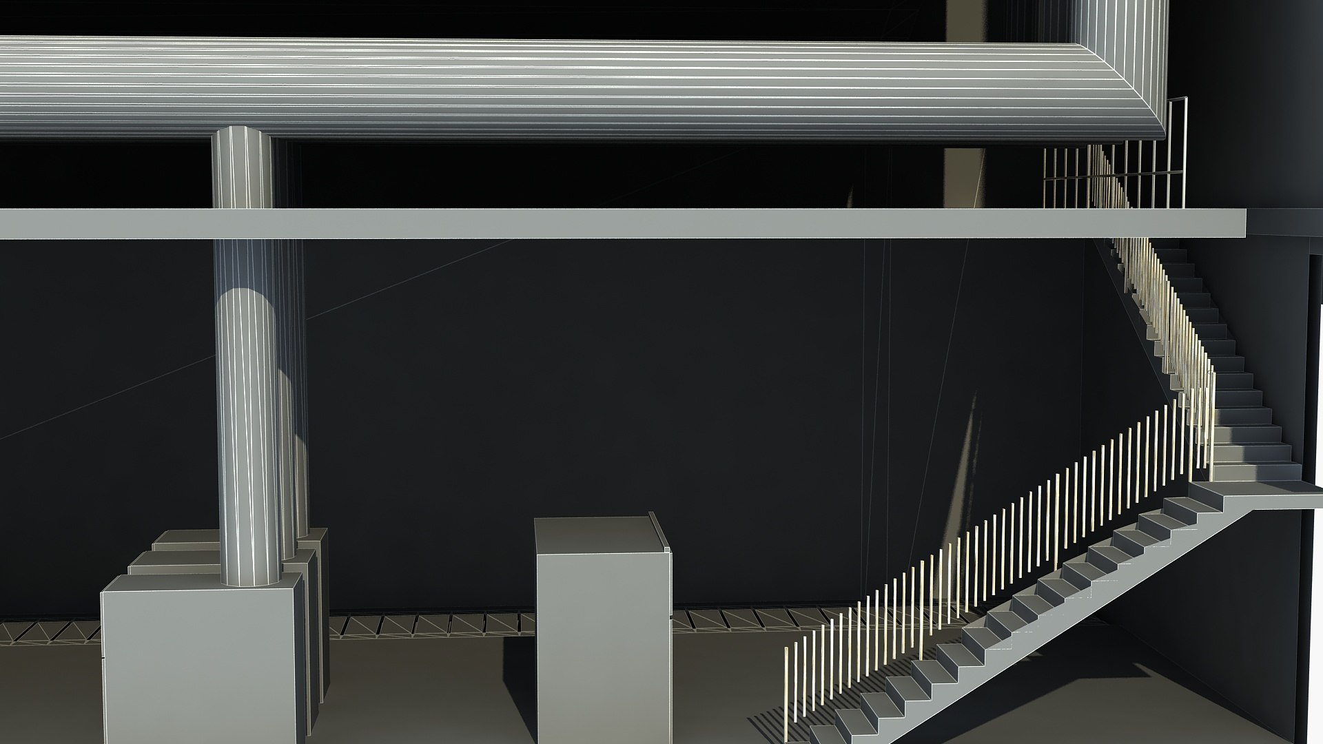 Structure Of Hydropower Station 3D Model - TurboSquid 2382232