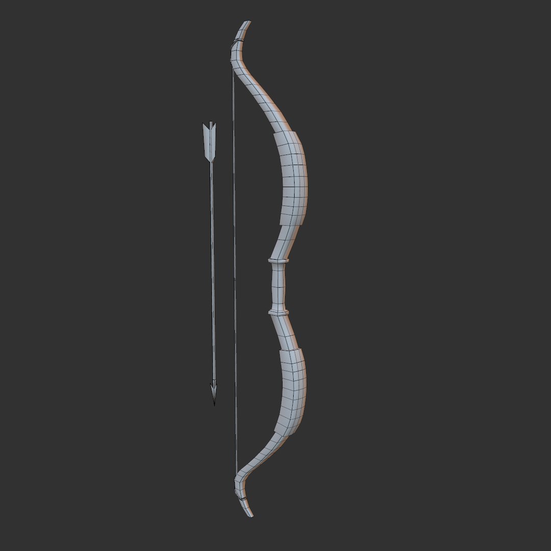 3d Longbow Bow