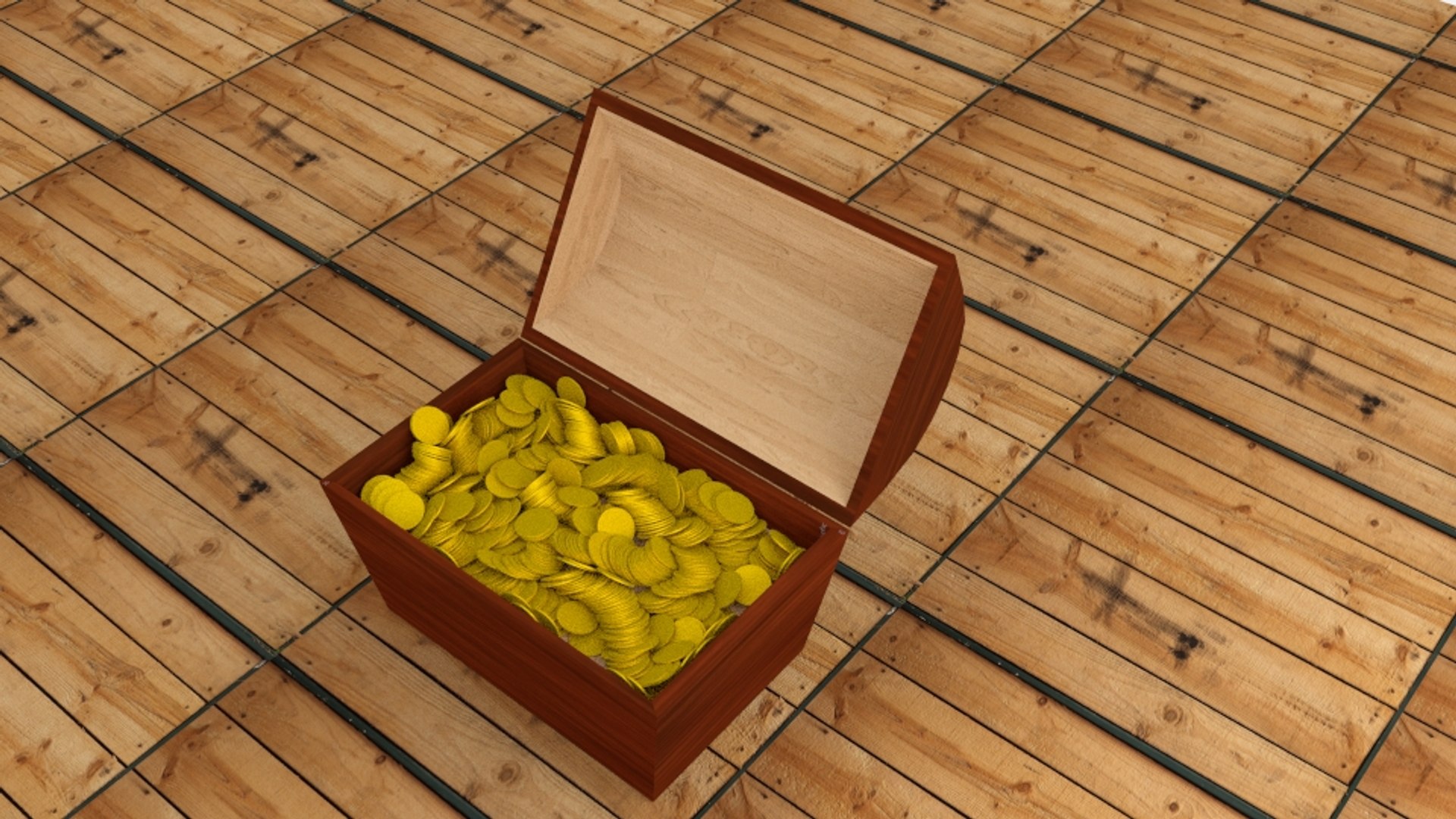 Chest Physics 3D Model - TurboSquid 1280965