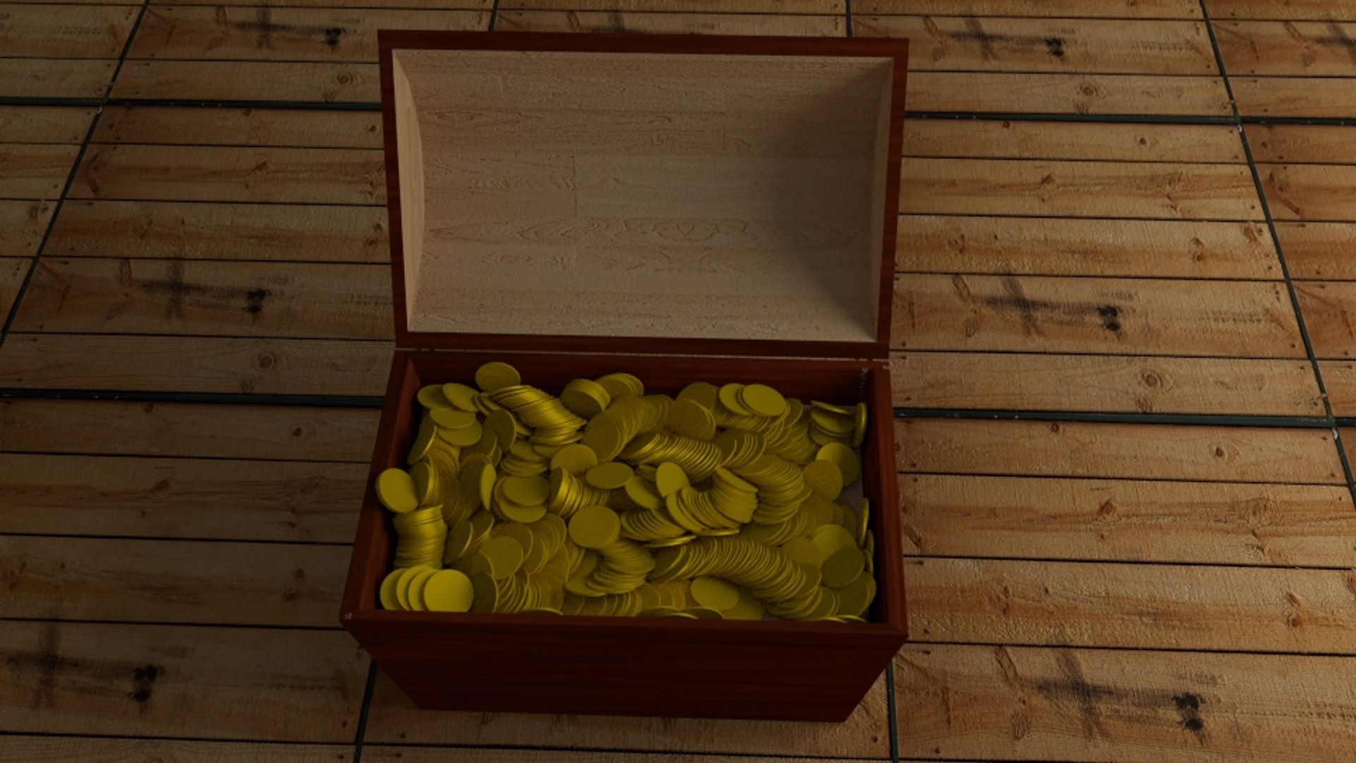 Chest Physics 3D Model - TurboSquid 1280965