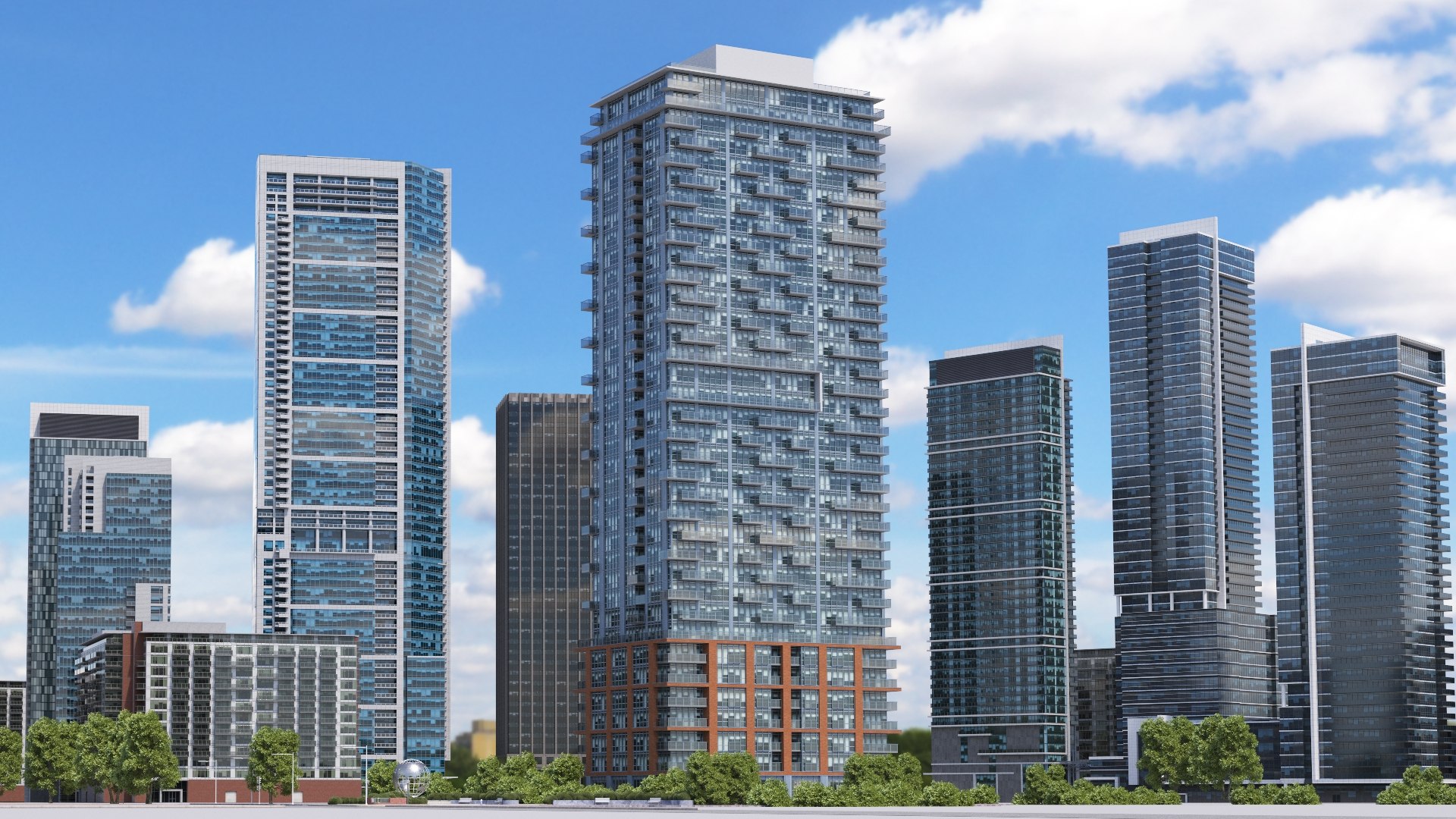 3D 126 Simcoe St V1 - TurboSquid 1965904