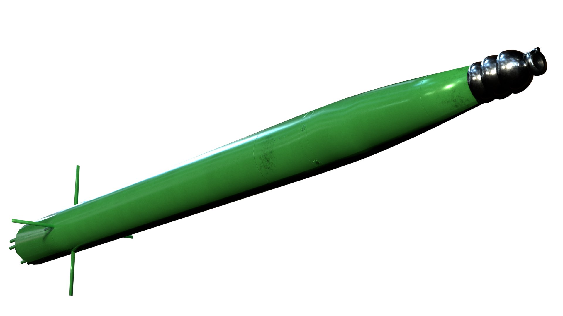 3D VA-111 Shkval Torpedo model - TurboSquid 2152888