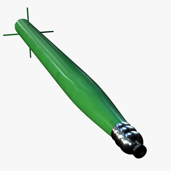 modelo 3d Torpedo VA-111 Shkval - TurboSquid 2152888