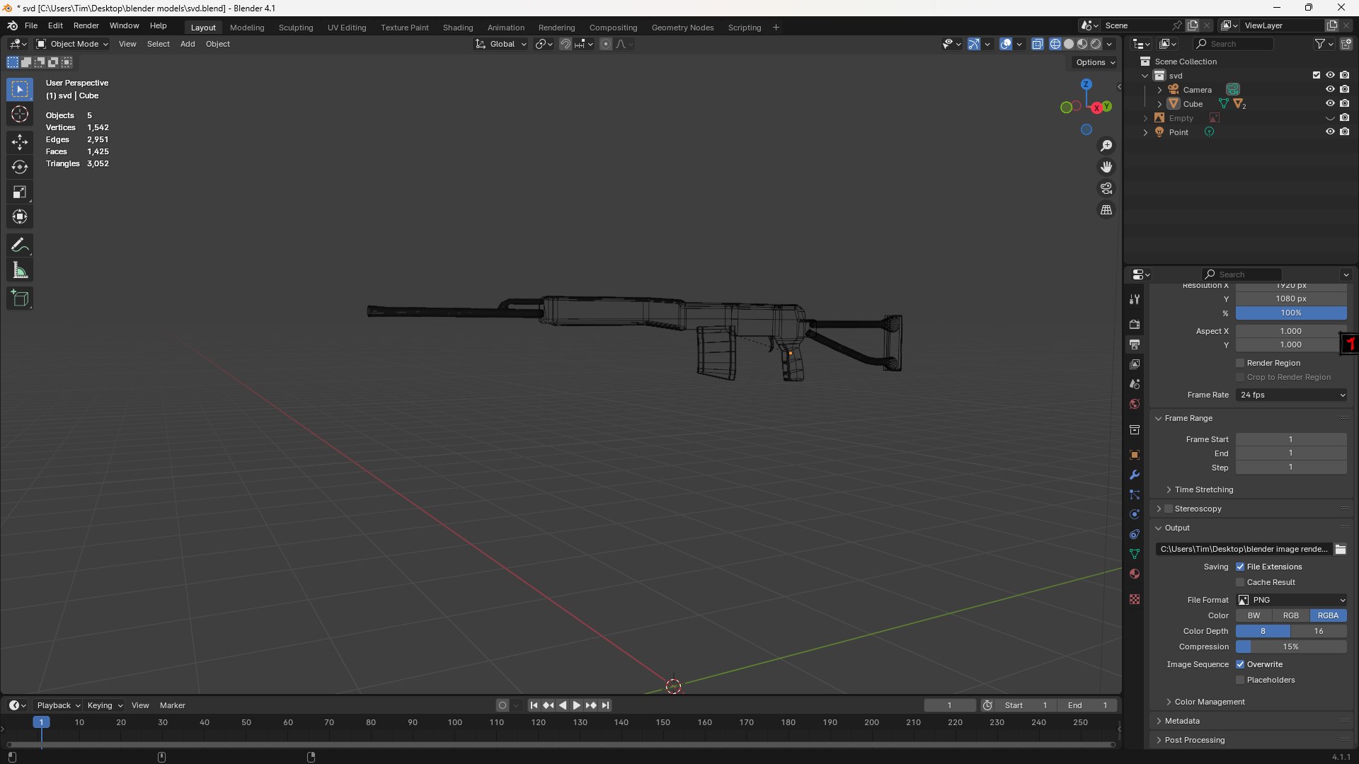 Svd Model - TurboSquid 2239690