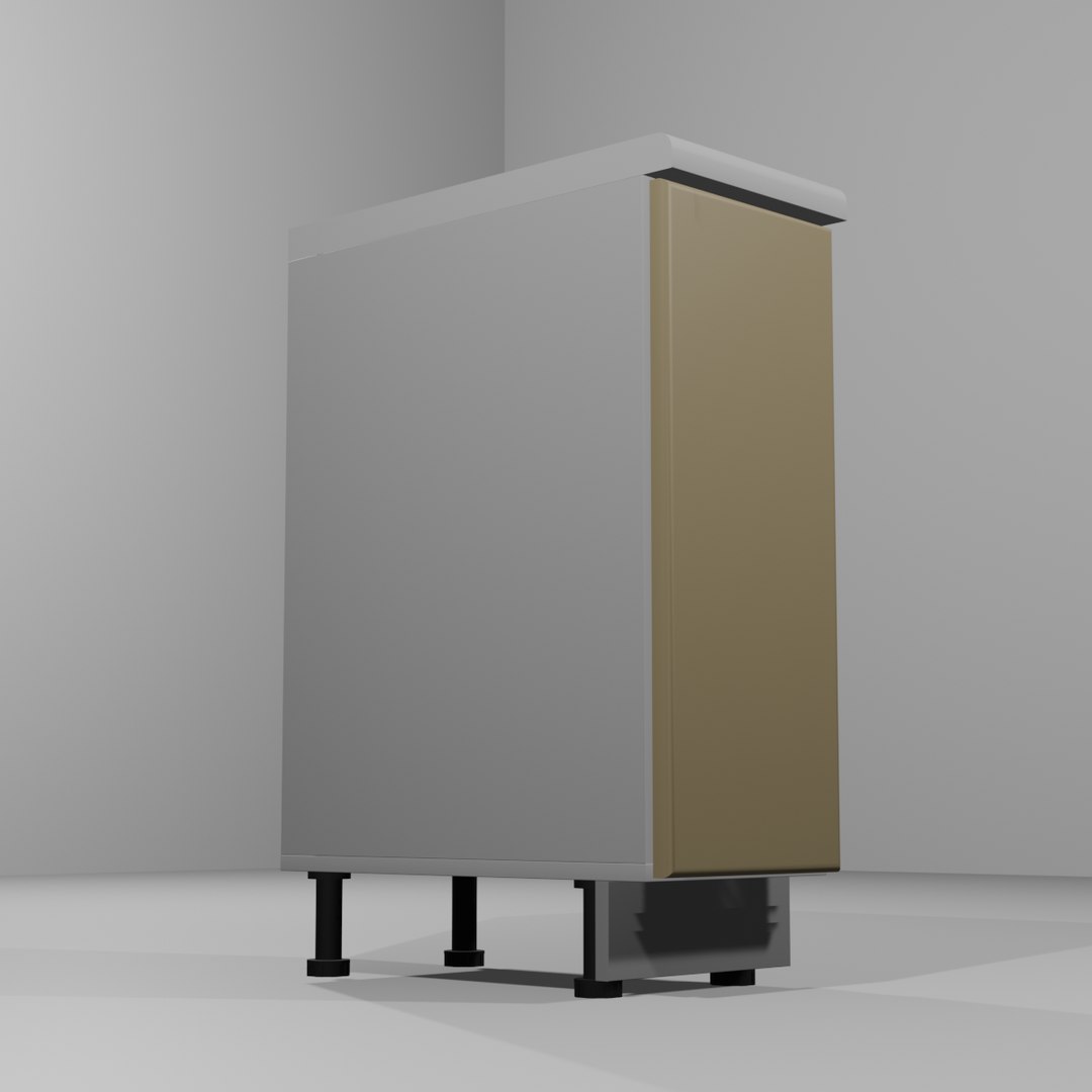 Base Cabinet Module 3D Model - TurboSquid 2515396