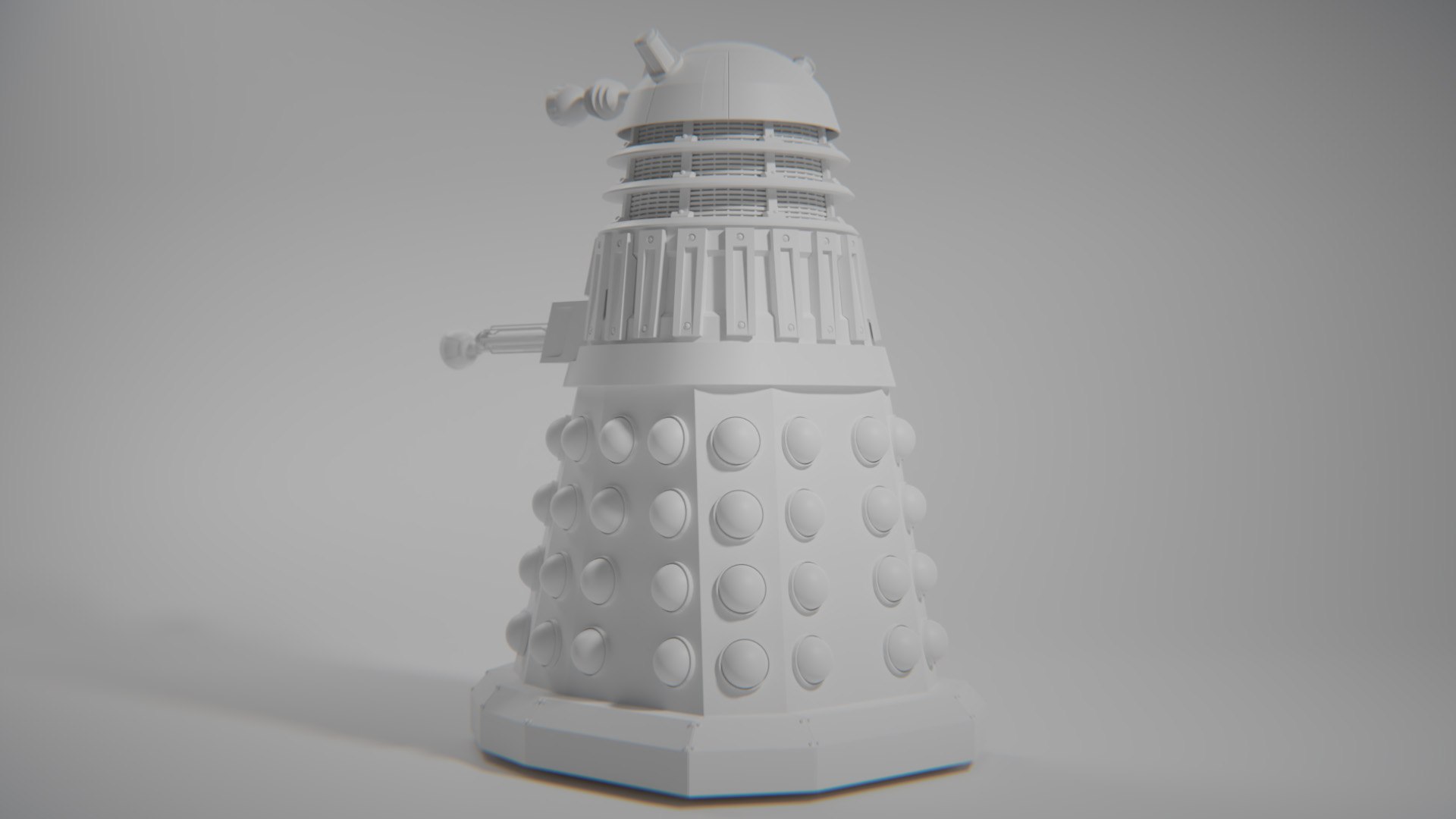 Free Series 1 New Series Dalek 3D Model - TurboSquid 1821939