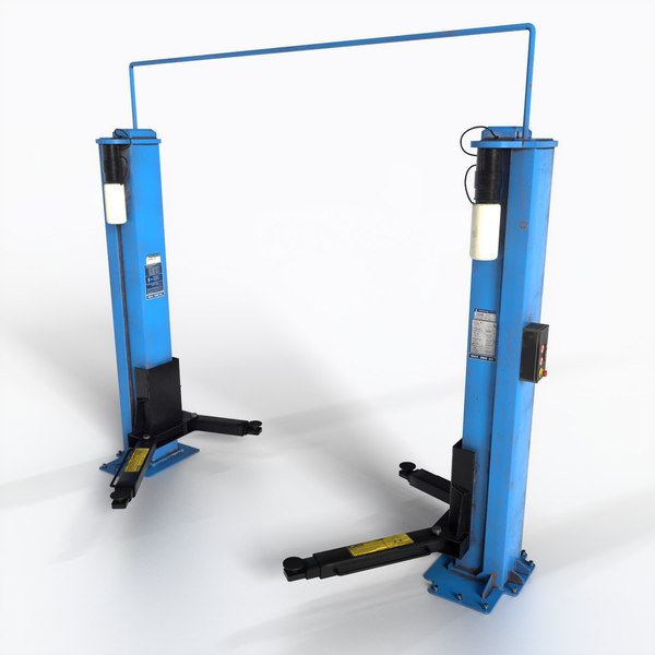 modelo 3d Elevador hidráulico de coches - TurboSquid 1761116