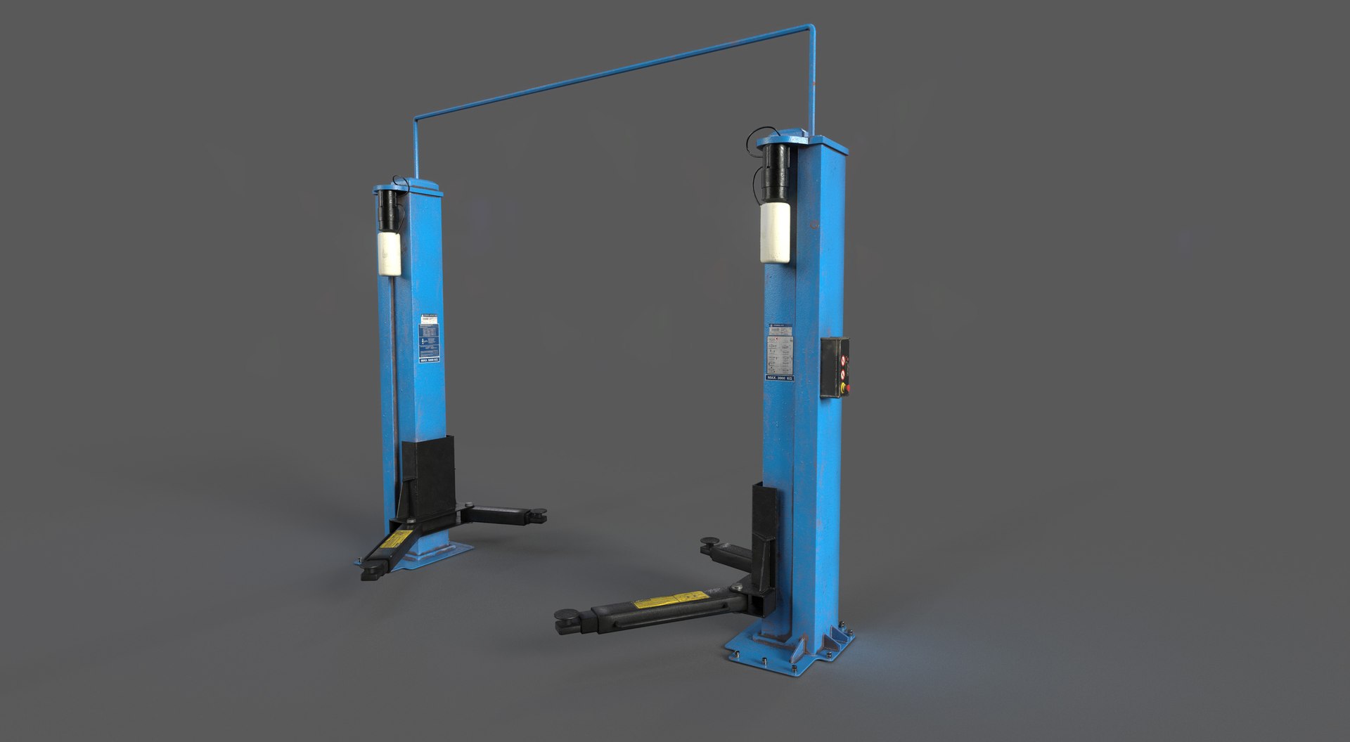 3D Hydraulic Car Lift - TurboSquid 1761116