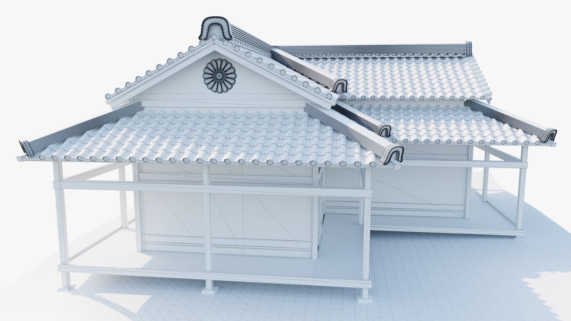 3D Model Traditional Japanese House - TurboSquid 1823842