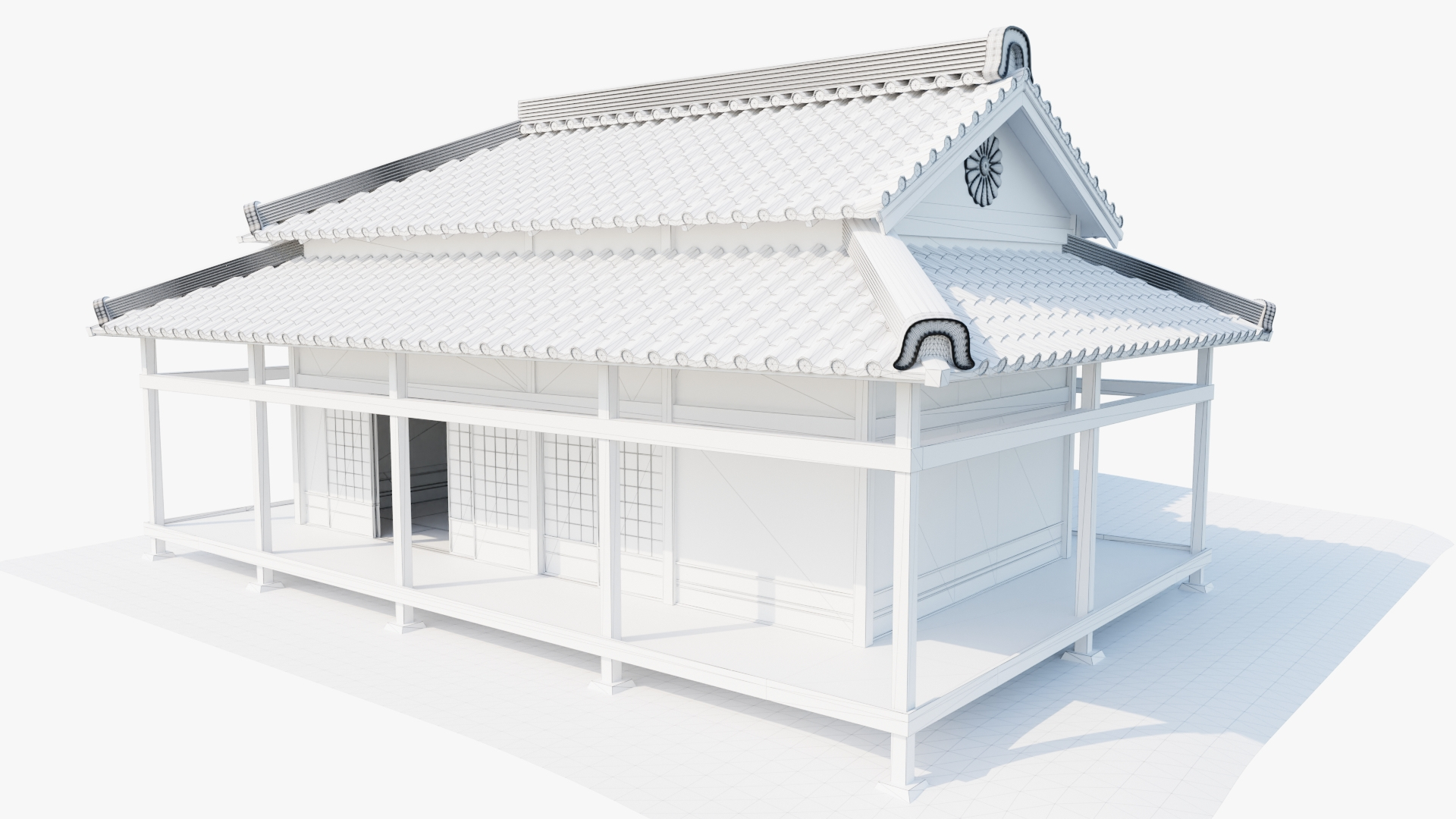 3D model Traditional Japanese House - TurboSquid 1823842