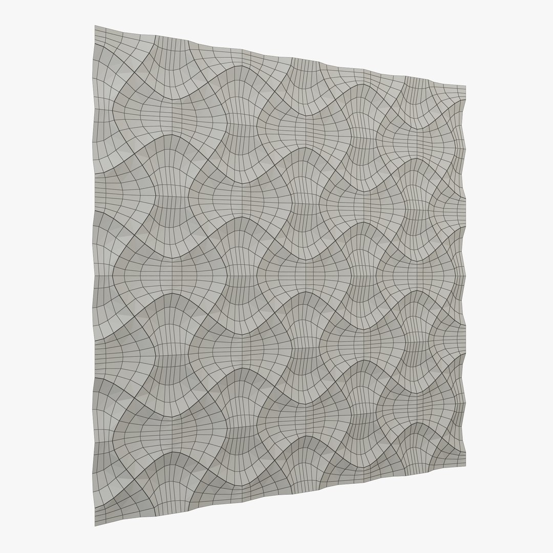 3d panel terra model