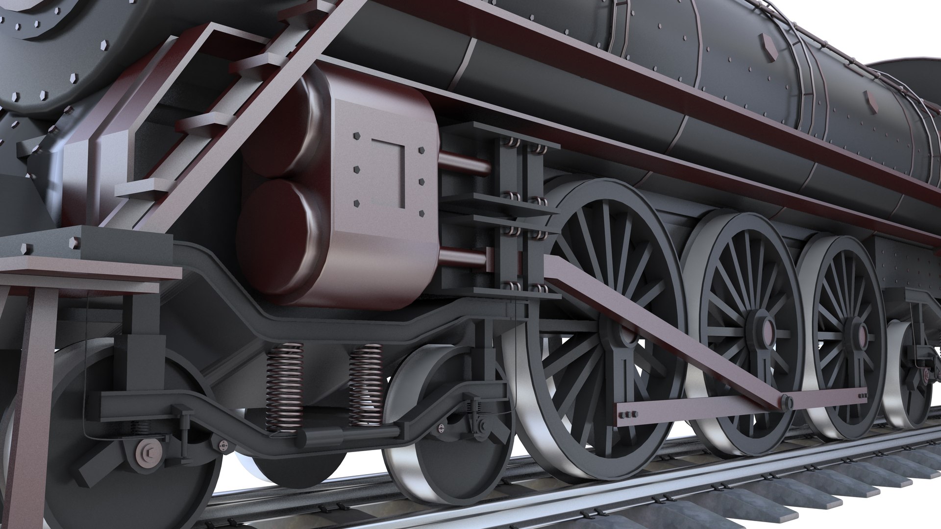 3D Logs Train Model - TurboSquid 1782734