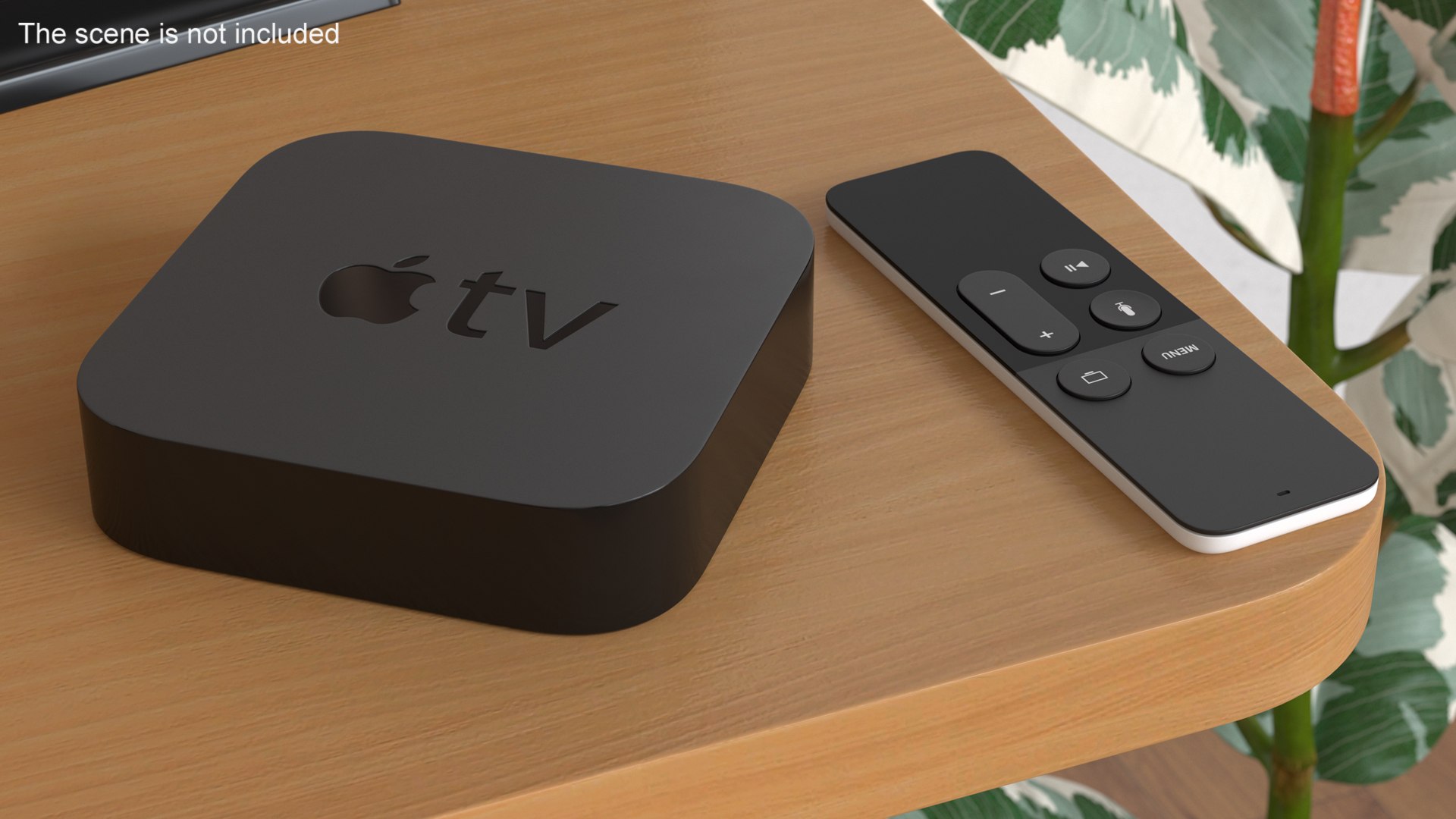 Apple TV With Remote Control 3D Model - TurboSquid 2203531