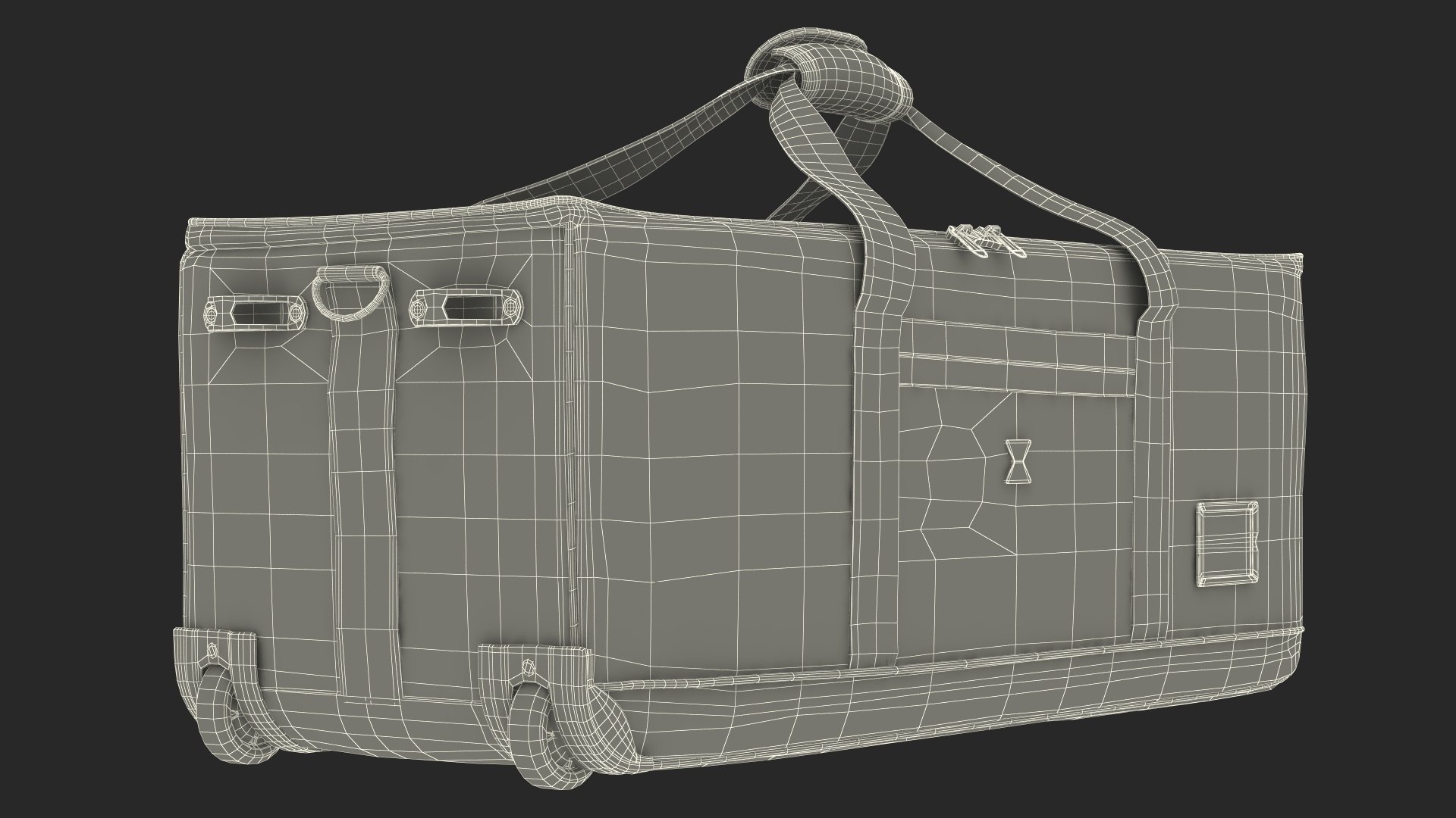 3D Heavy Duty Lighting Bag with Wheels Slinger - TurboSquid 2070430