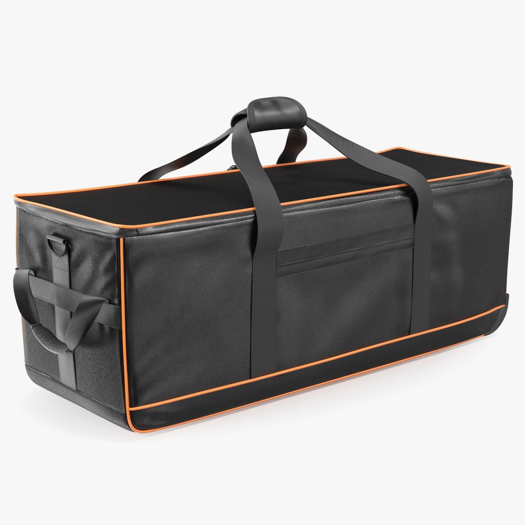 3D Heavy Duty Lighting Bag with Wheels Slinger - TurboSquid 2070430