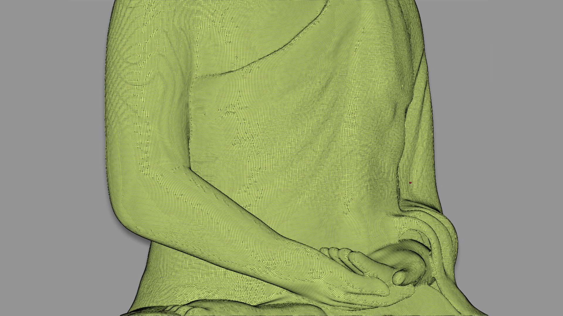 Asian Buddha Sit Action 4 3D - TurboSquid 2309822