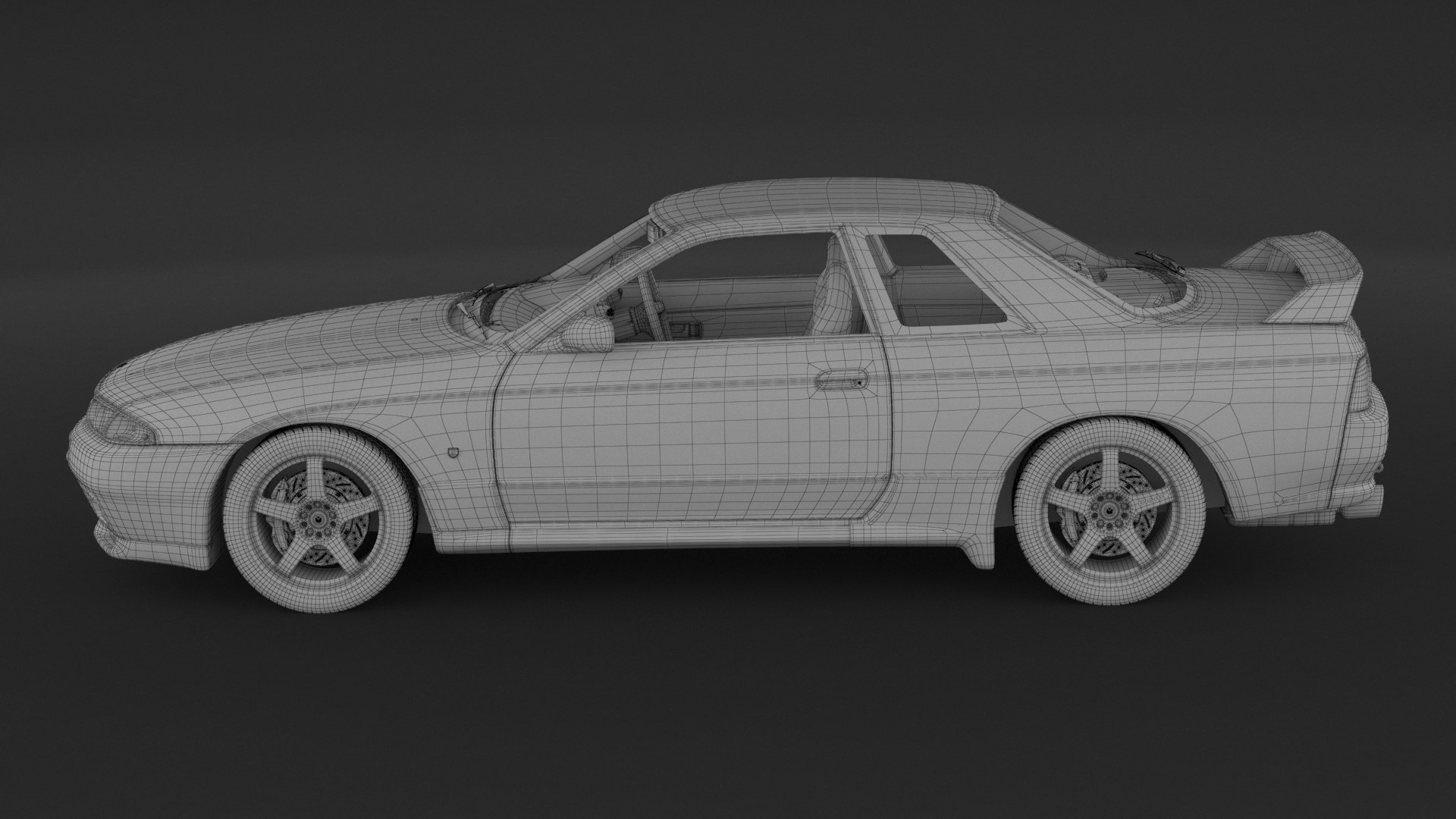 3D Car Nissan Skyline R32 Model - TurboSquid 1406668