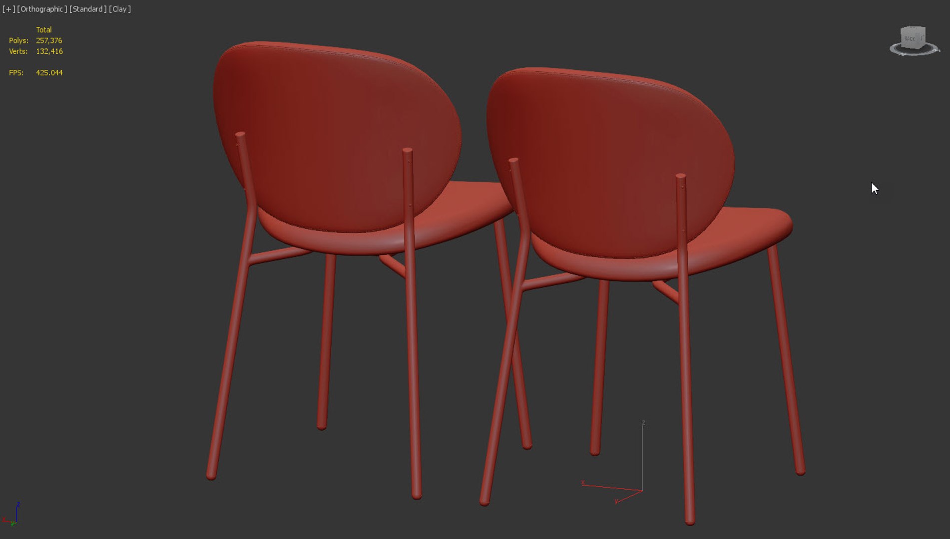 Ines Chairs By Calligaris 3D Model - TurboSquid 1838224