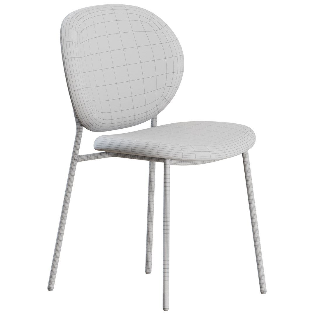 Ines Chairs By Calligaris 3D Model - TurboSquid 1838224
