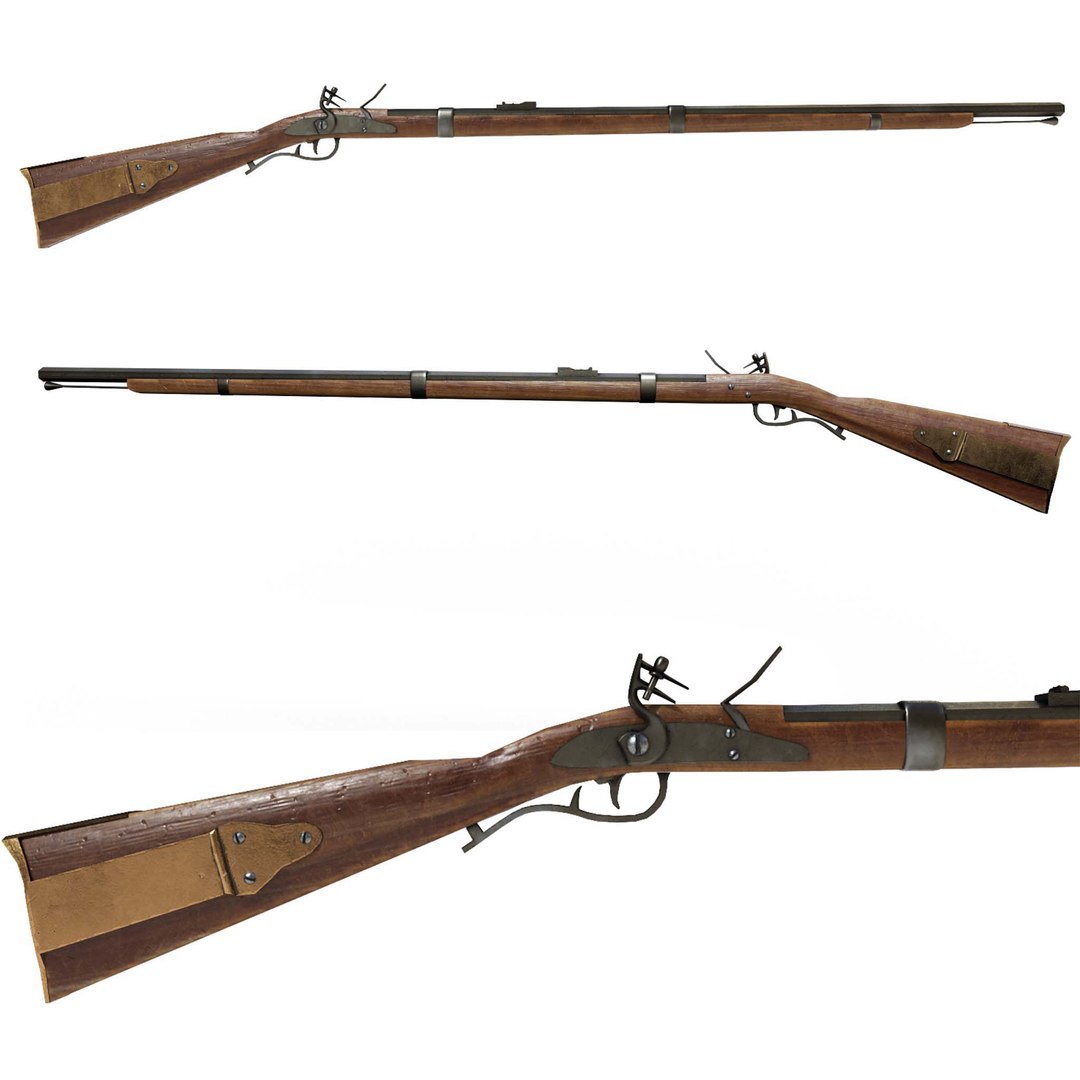 3D Riffle - TurboSquid 1335243