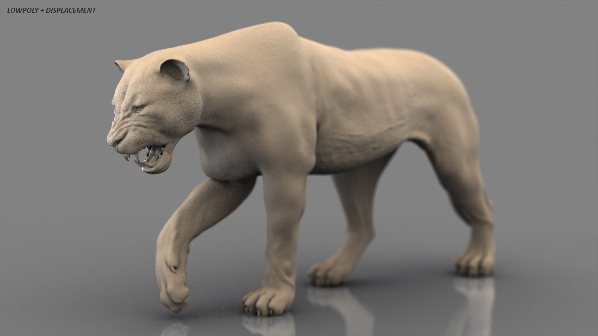 Lion Rigged Fur Model - TurboSquid 1479782