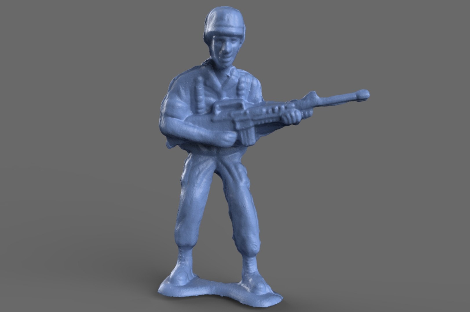 3D Miniature Green Army Man - TurboSquid 1240555