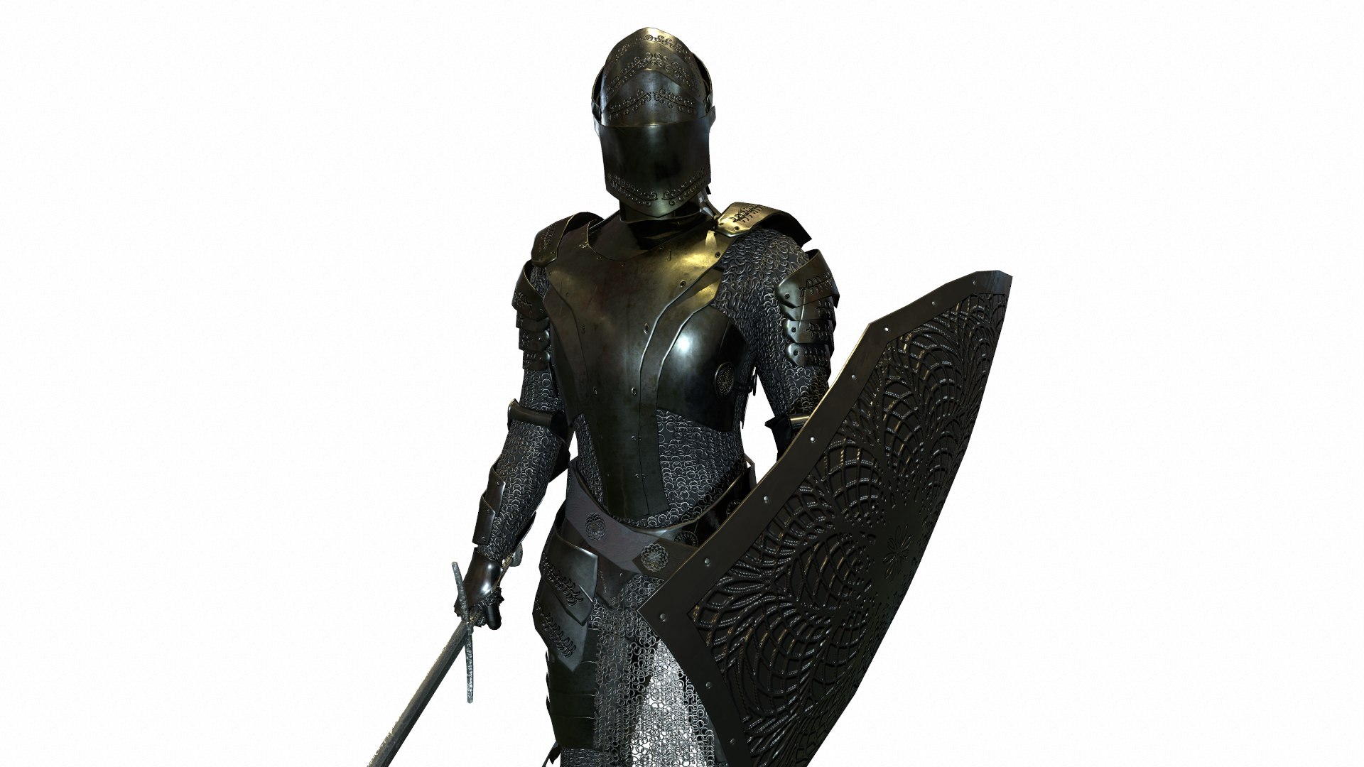 Plate Armor 3D Model - TurboSquid 1725869