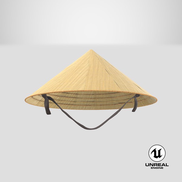 Vietcong-rice-hat---on-head 3D model - TurboSquid 1160474
