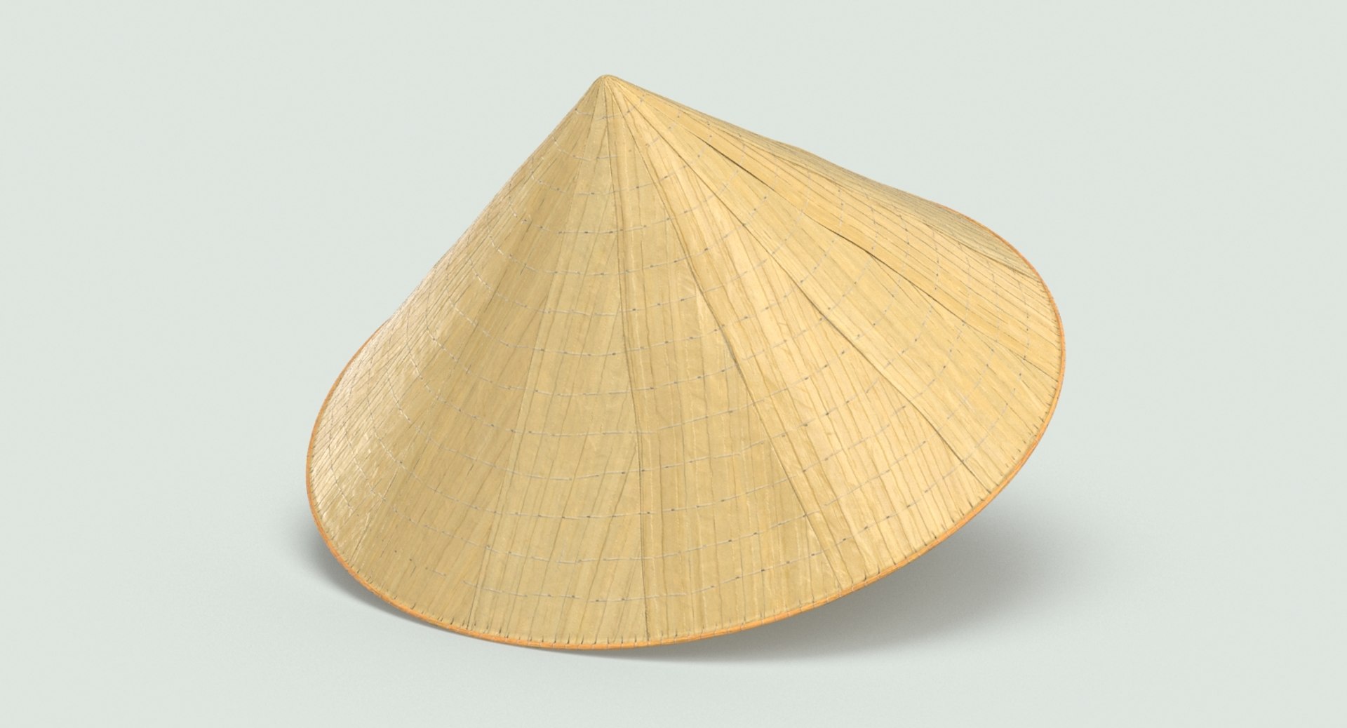 Vietcong-rice-hat---on-head 3D Model - TurboSquid 1160474
