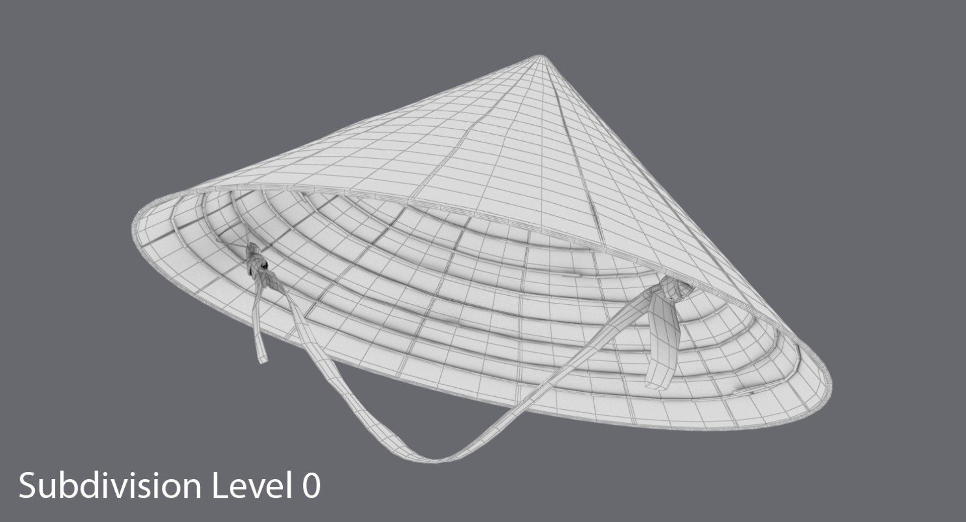 Vietcong-rice-hat---on-head 3D Model - TurboSquid 1160474