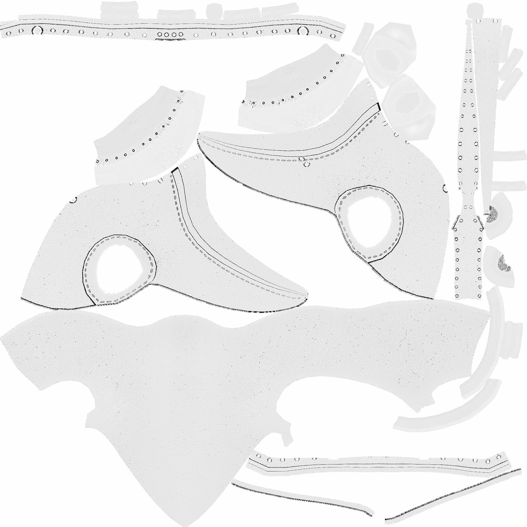 Outfit Skin 3D Model - TurboSquid 1674542