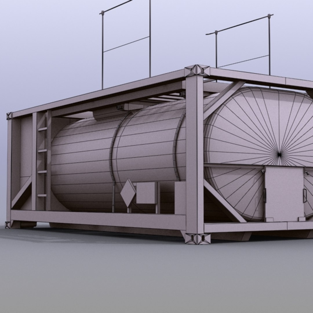 3d Industrial Tank