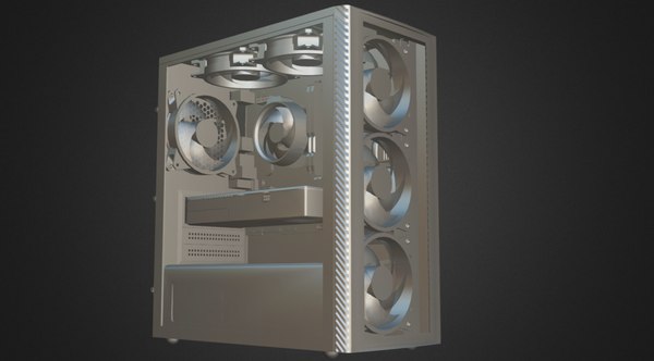 Gaming PC 3D model - TurboSquid 1811513