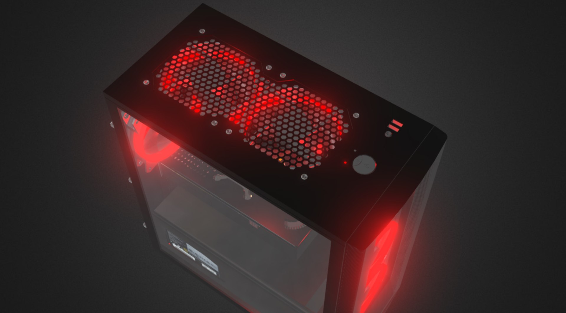 Gaming PC 3D model - TurboSquid 1811513