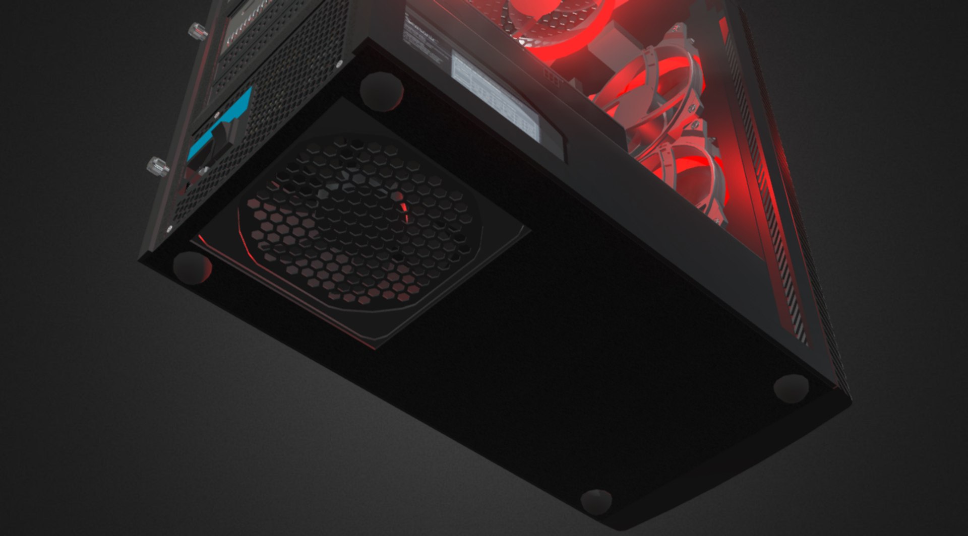 Gaming PC 3D model - TurboSquid 1811513