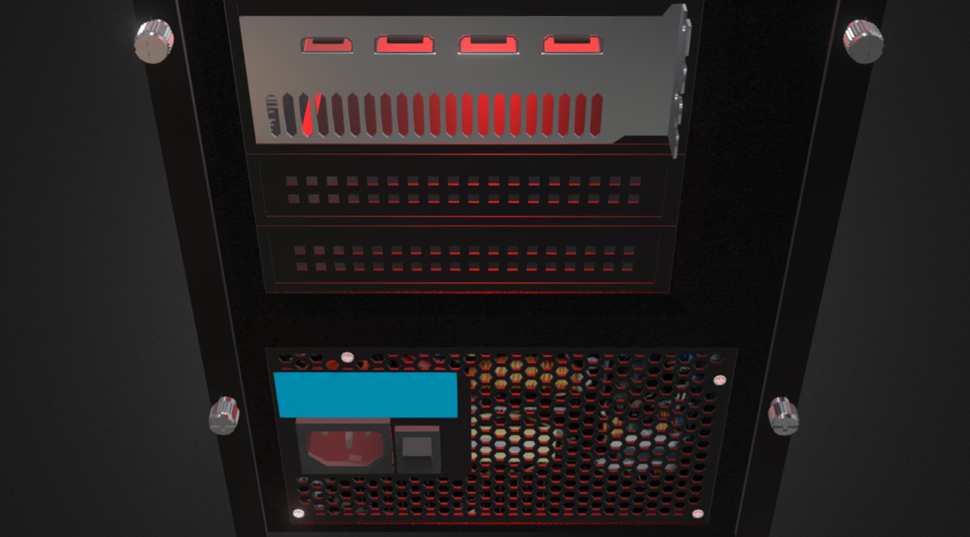 Gaming PC 3D model - TurboSquid 1811513