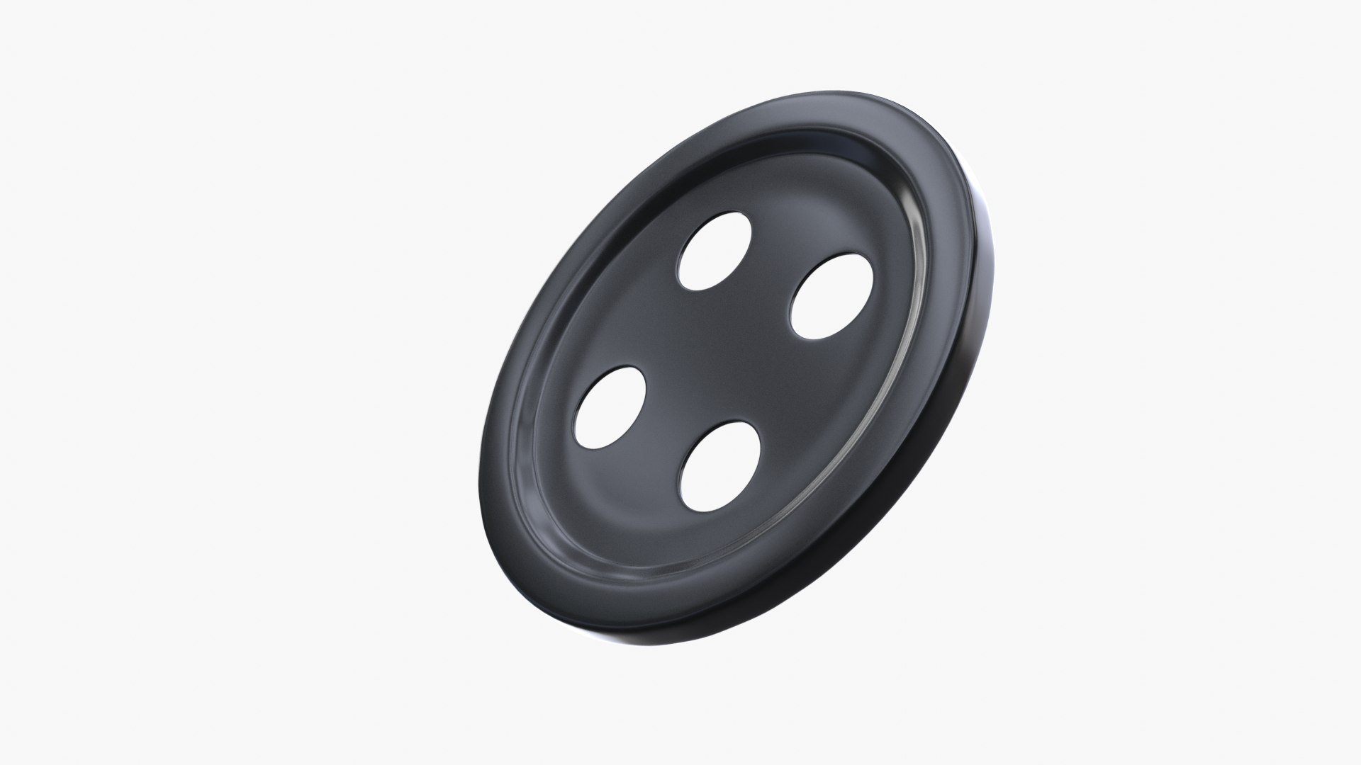 3D Black Button - TurboSquid 1899981