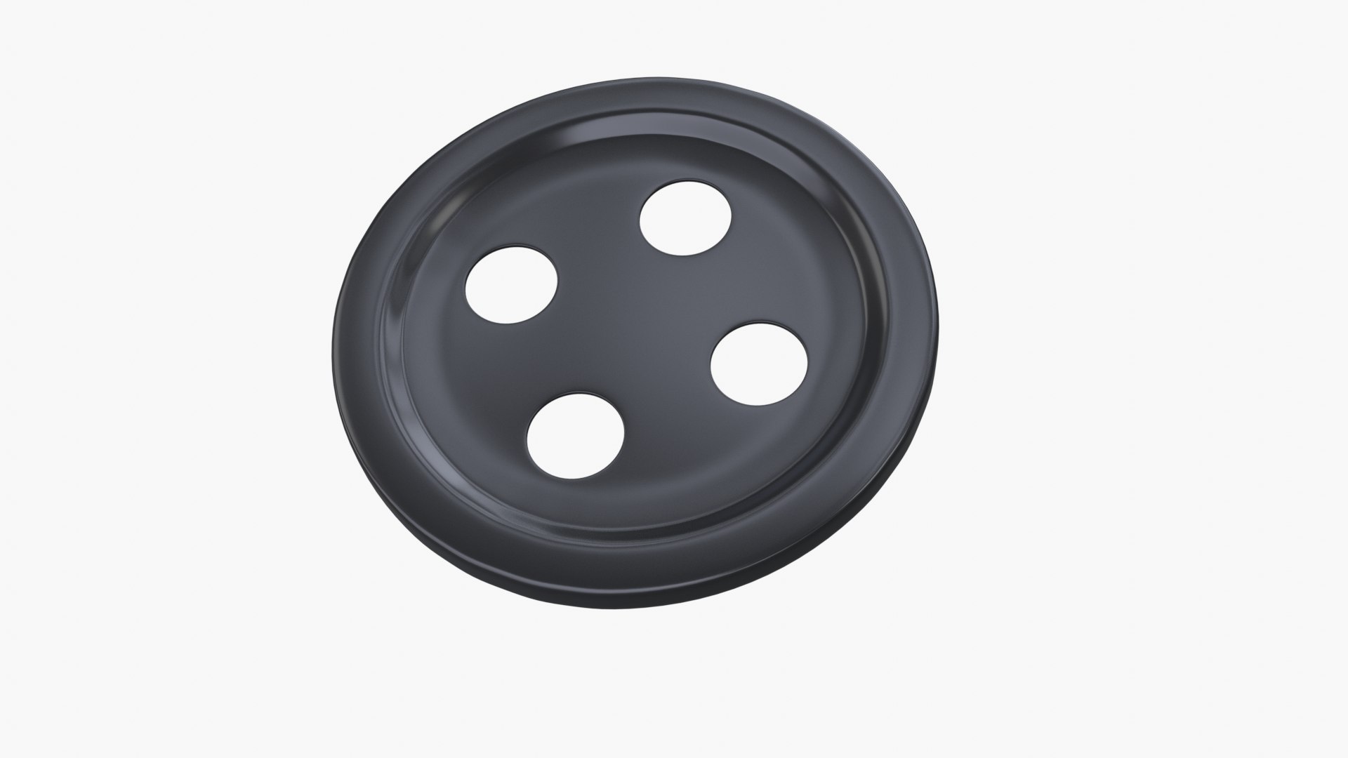 3D Black Button - TurboSquid 1899981
