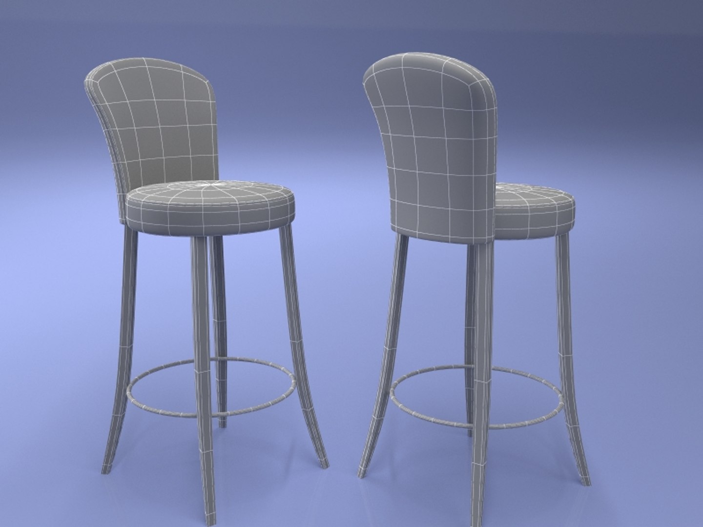 Luma Chair Materials 3d Model