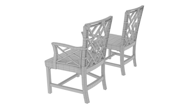 3D chair armchair dining - TurboSquid 1712913