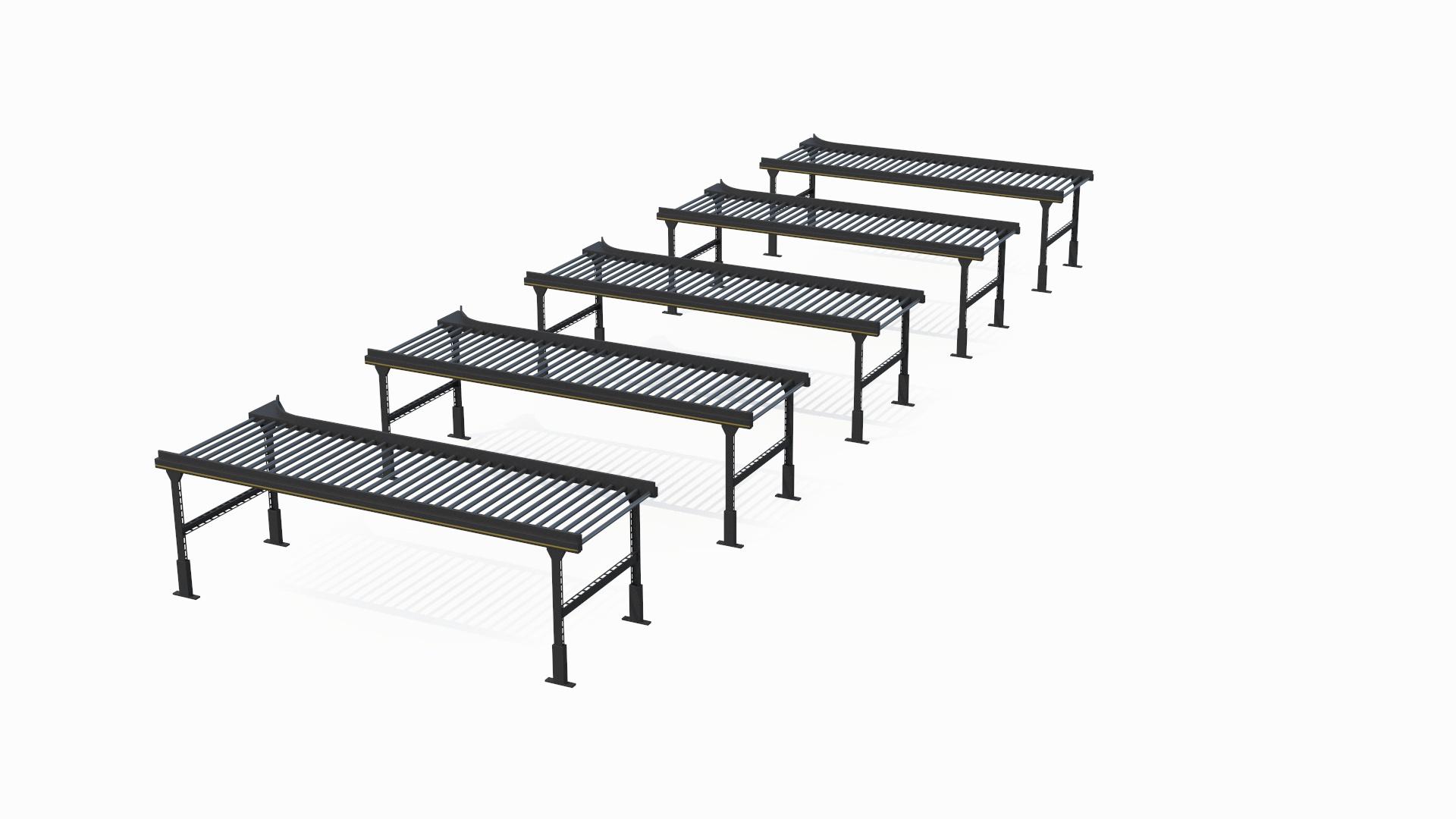 Factory Roller Table 3D Model - TurboSquid 2323130