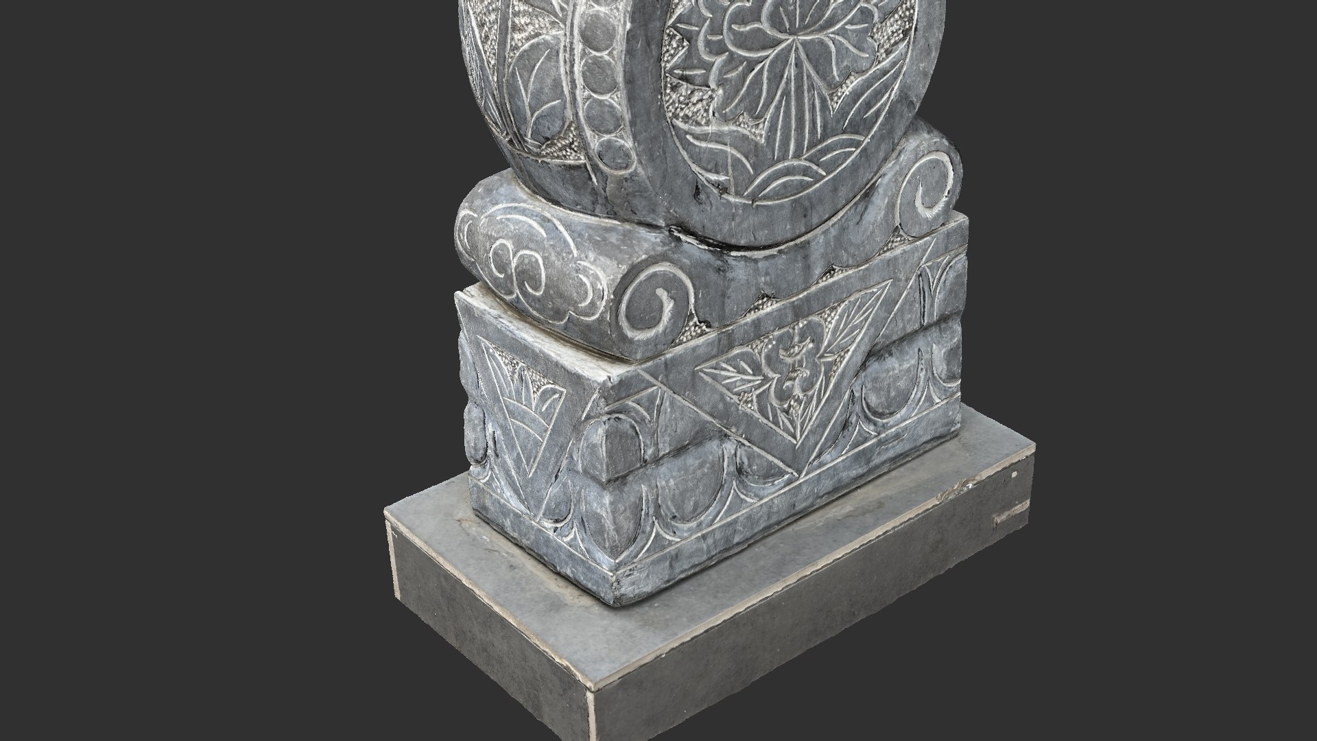 Chinese Stone Sculpture 3d Scan 3D Model - TurboSquid 1996039