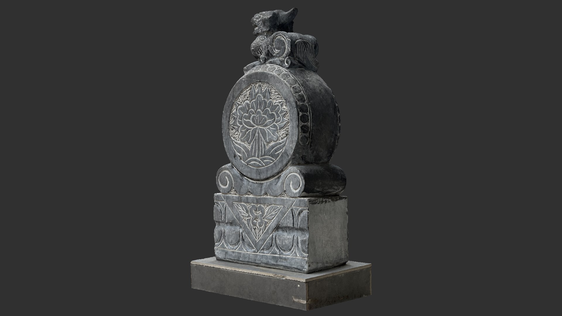 Chinese Stone Sculpture 3d Scan 3D Model - TurboSquid 1996039