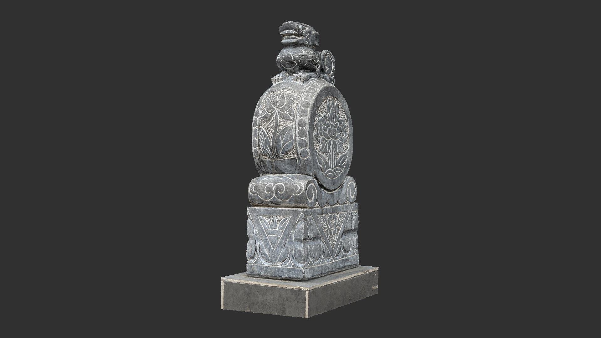 Chinese Stone Sculpture 3d Scan 3D Model - TurboSquid 1996039