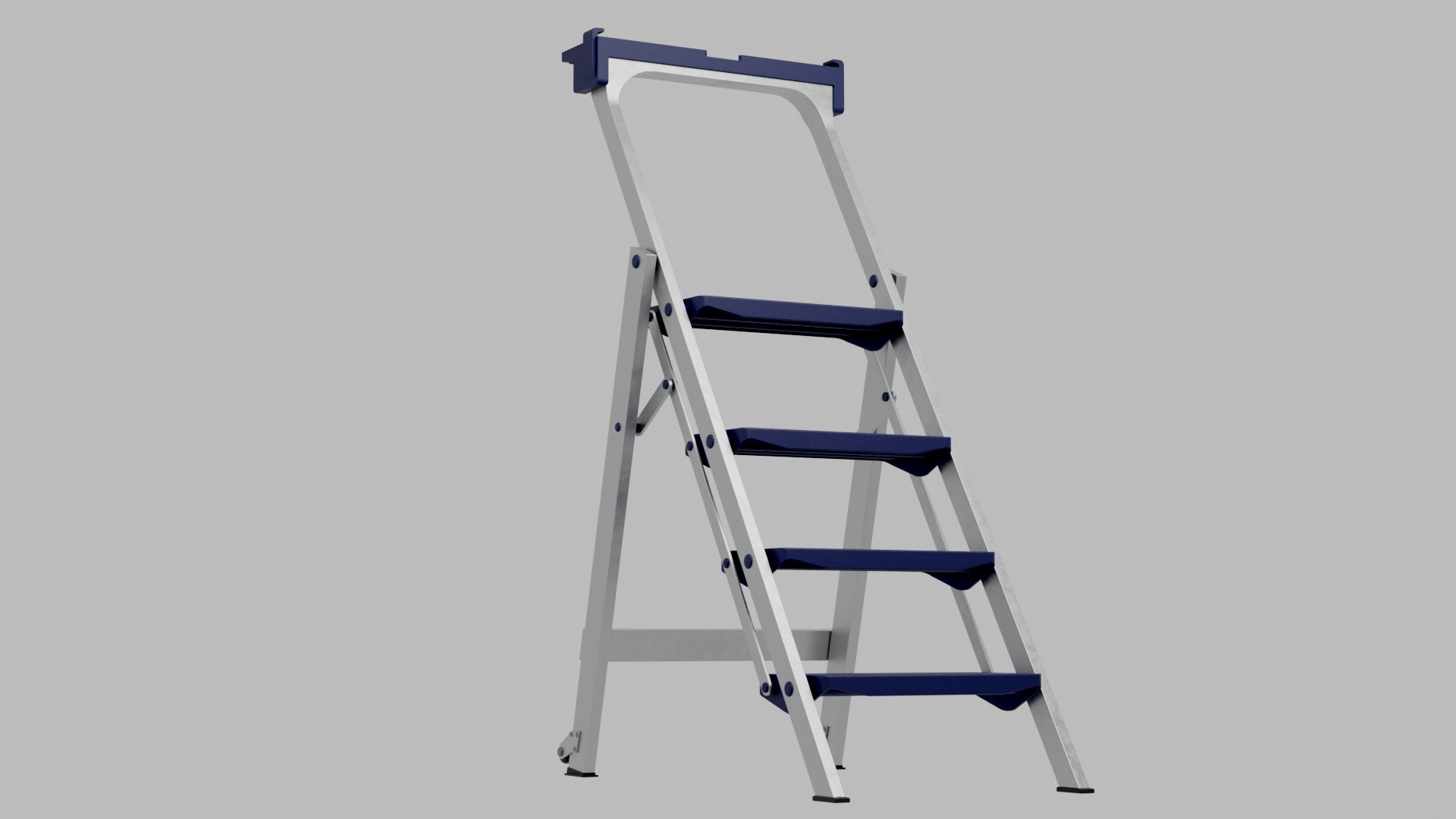 3D Ladder Rigged - MAYA And Blender Model - TurboSquid 2389523
